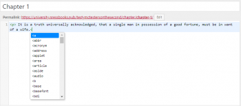 Enable and Use Markdown – University of Florida Pressbooks User Guide